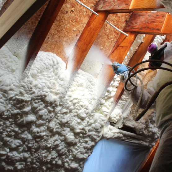 Spray Foam Insulation Installation in Rockland, MA - Advanced Green ...